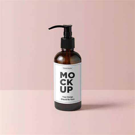 Premium Psd Soap Container Mockup