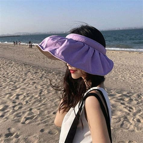 Cocopeaunt Sun Hat Woman Summer Sun Protection Uv Beach Sun Hat Cycling