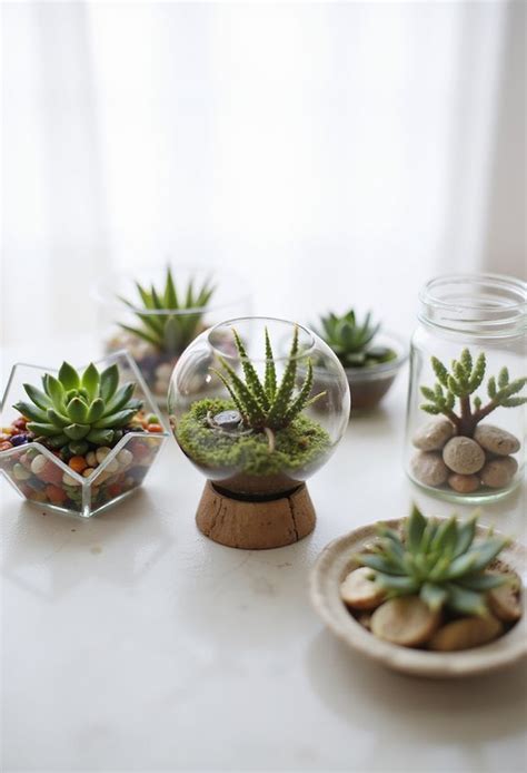 5 Best Tiny Indoor Succulent Terrarium Setups