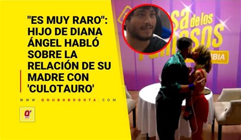 Es Muy Raro Hijo De Diana Ángel Habló Sobre La Relación De Su Madre