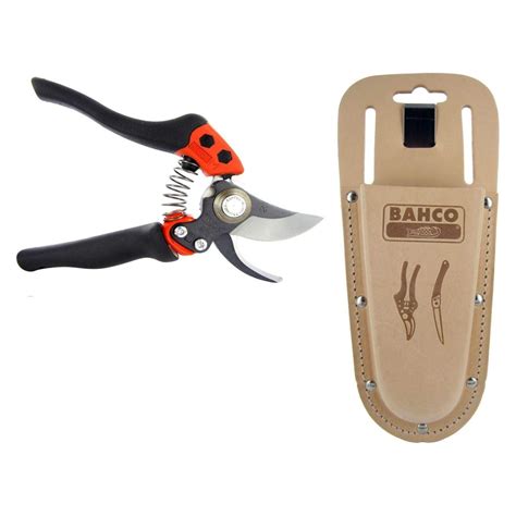 Bahco Pxr Ergonomic Rotating Handle Bypass Pruner With Prof H Leather