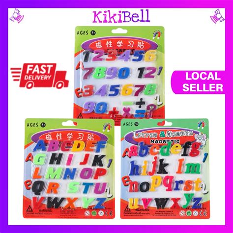 Magnetic Colourful Alphabet Set Number Symbols Set Fridge Magnet
