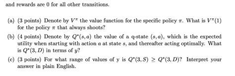 Solved Markov Decision Process For Robot Soccer A Soccer