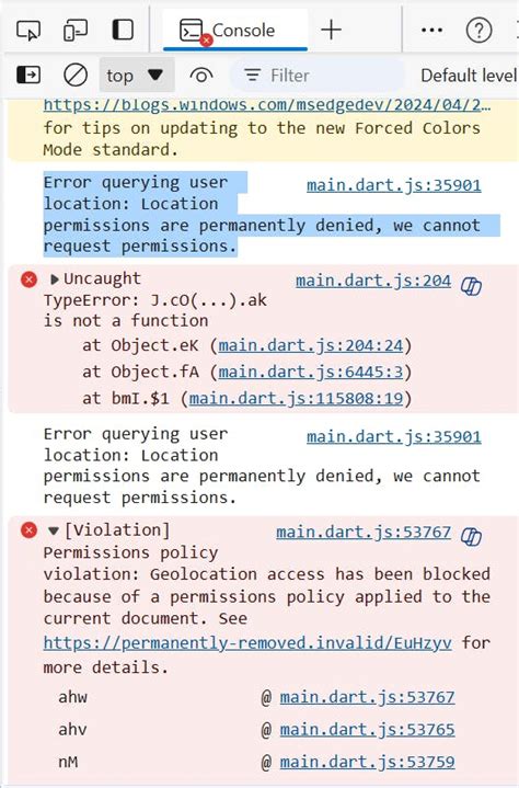 Resolved Current Device Location Service Not Working Blocked On Web Location Permissions