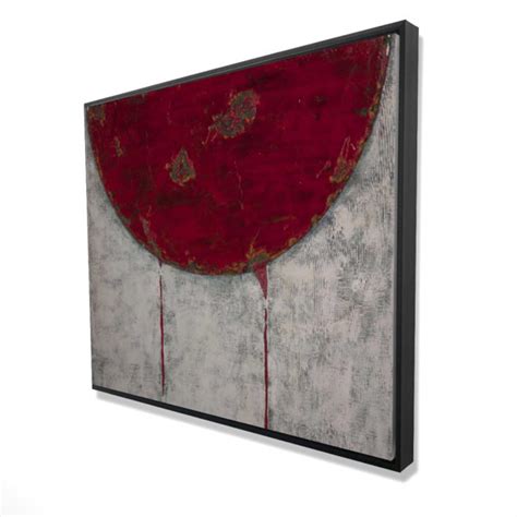 Begin Edition International Inc Red Half Circle By Begin Edition International Inc Perigold