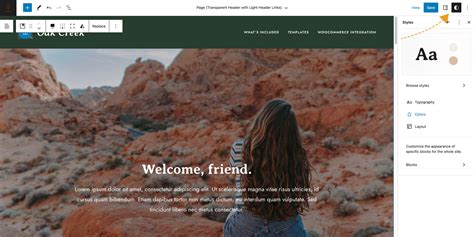 Setting Global Styles Colors Typography And More Dinosaur Stew Theme Docs