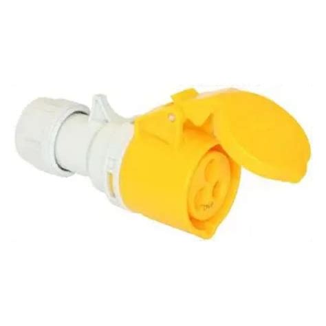 Conector Socket Yellow 110 Volt 16amp