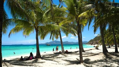 Premium Photo Beautiful Beach On A Tropical Island Malcapuya Philippines