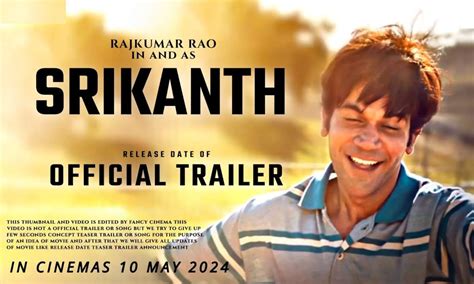 Srikanth Trailer Rajkumar Rao Stars As Inspiring Entrepreneur Srikanth Bolla