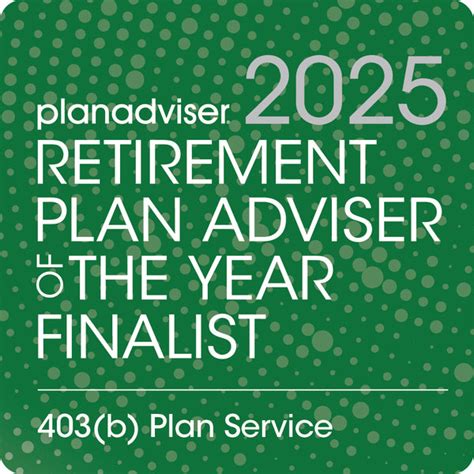 Logo 2025 Planadviser Retirement Plan Adviser Of The Year 403b Pl