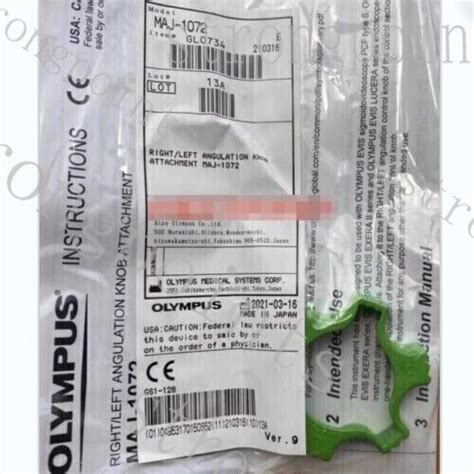 Olympus Maj 1072 Gastrointestinal Endoscope Spiral Sleeve~ Ebay