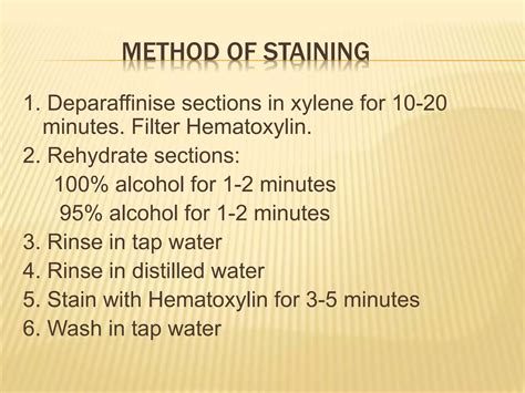 Staining By Hematoxylin And Eosin Pptx