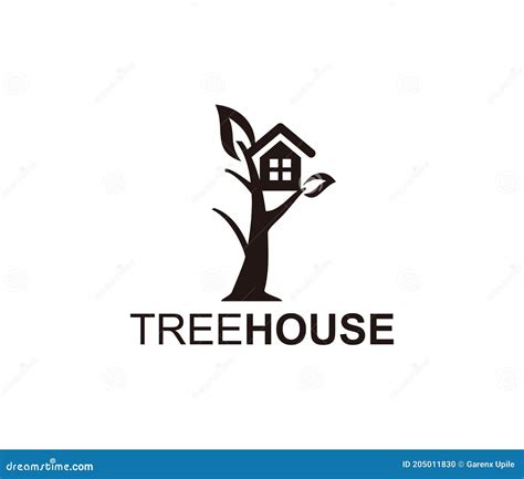 Tree House Logo Symbol Icon Vector Stock Illustration Illustration Of Garden Design