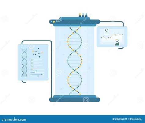 Genome Dna Chart Royalty Free Illustration 307621365