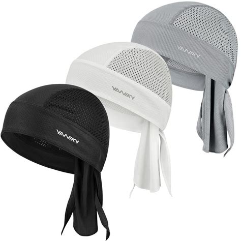 Yaniky Bandanas Skull Caps For Men Women Skull Cap Helmet Liner