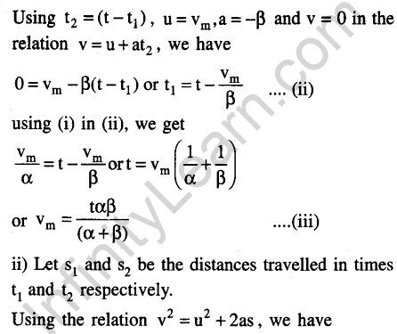 JEE Main Physics Kinematics Previous Year Questions With Solutions