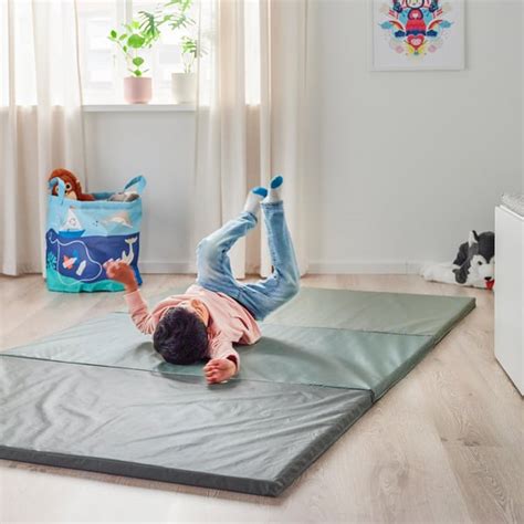 Passbit Folding Gym Mat Green 120x225 Cm 4714x8858 Ikea