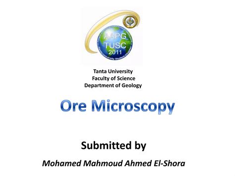 Ore Microscopy 2012 Pptx