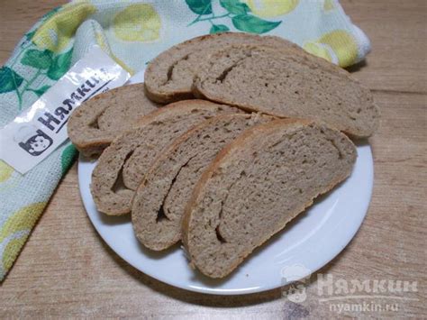 Батон из пшеничной и ржаной муки на дрожжах в духовке рецепт пошаговый с фото Nyamkin Ru
