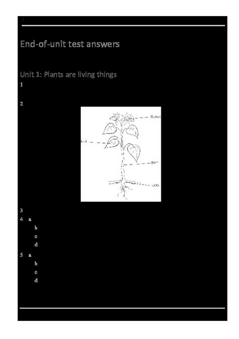 P Science 3 End Of Unit Answers PDFCOFFEE COM