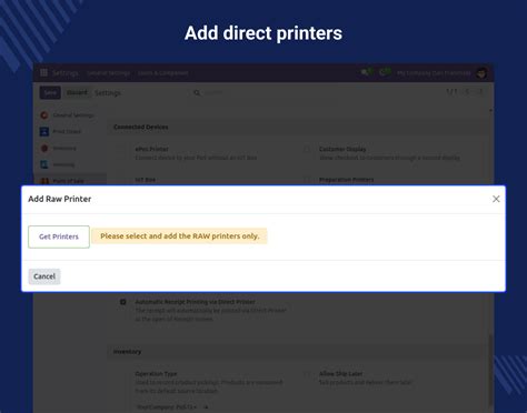 Odoo Pos Direct Print Webkul