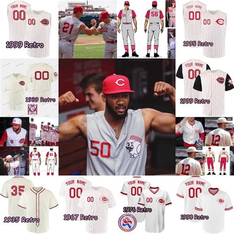 Cincinnati Sleeveless Reds 1961 1935 1939 1956 1967 1976 1990 1995 1999