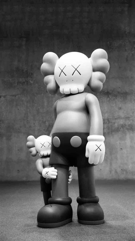 Black Kaws Wallpapers Wallpaper Cave