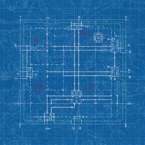 Free Technical Blueprint Design Image Blueprint Technical