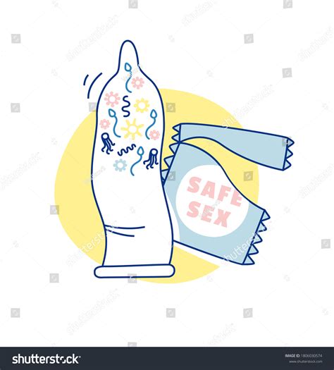 Sexuality Education Program Safe Sex Education Stock Vector Royalty Free Shutterstock