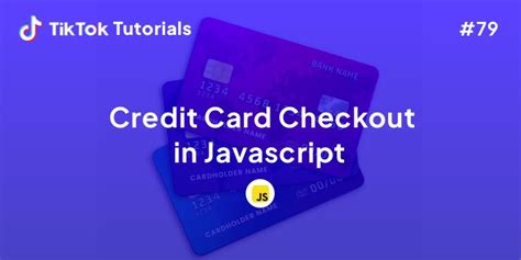 How To Create A Credit Card Checkout In Javascript