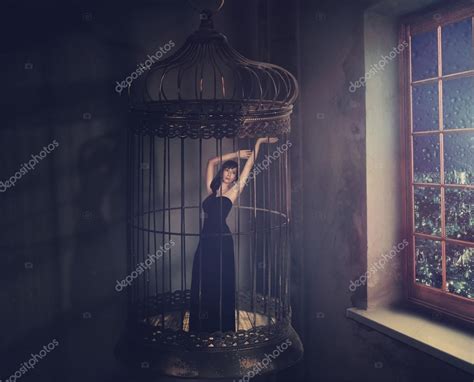 Woman In Birdcage