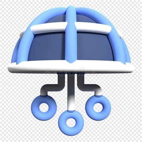 Cloud Computing Technology Cloud Data Center With Hosting Server Cloud Service 3d Rendering