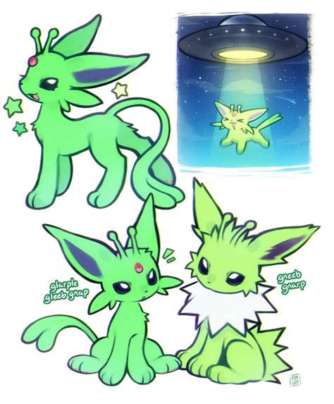 Shiny Espeon And Jolteon By Foxlett On Deviantart