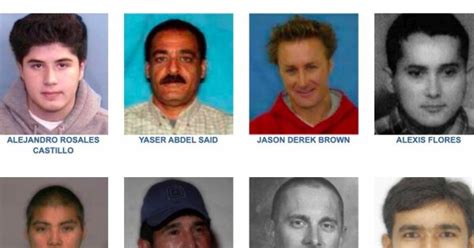Fbi 10 Most Wanted Fugitives Fbis Mest Etter Ettersøkte Personer