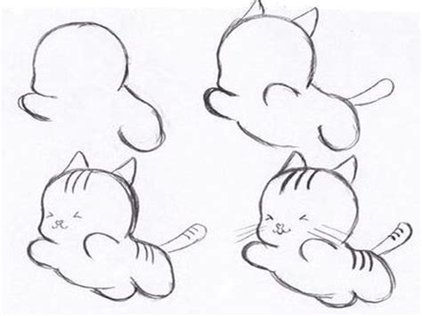 Как нарисовать кошку карандашом поэтапно для начинающих