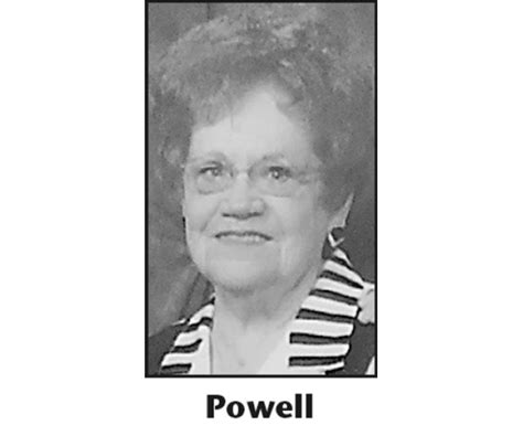 Jo Powell Obituary 1925 2018 Fort Wayne In Fort Wayne Newspapers