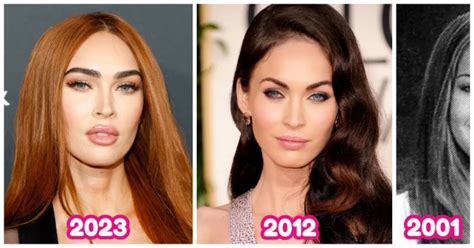 Megan Foxs Mesmeric Beauty Evolution From The Early Aughts To Now