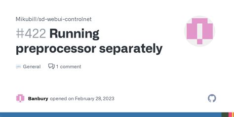 Running Preprocessor Separately Mikubill Sd Webui Controlnet