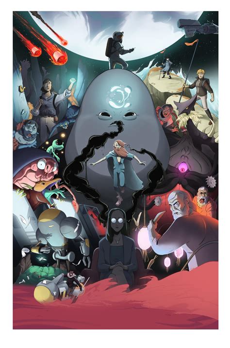 Scavengers Reign Poster Complete Rscavengersreign