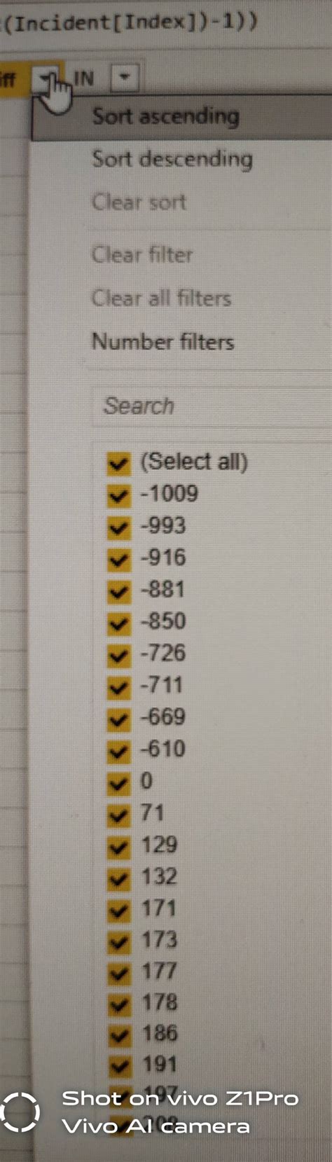 powerbi subtracting values from the same column but different rows in power bi stack overflow