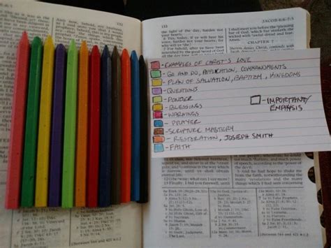 Color Coded Scripture Study Notes Color Coded Scripture Study Notes