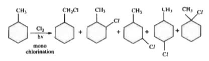 Number Of Structural Isomers Obtained By Mono Chlorination Of Methyl C