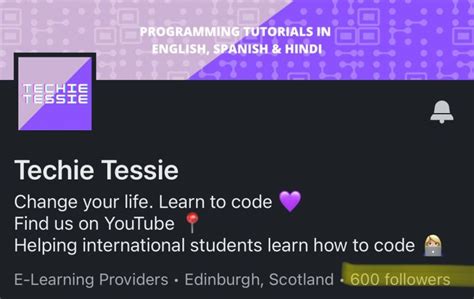 Techie Tessie On Linkedin Techietessie Coding Programming