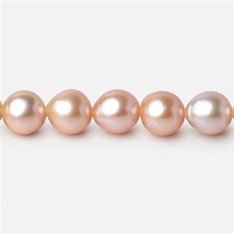 Premium Peach Pearls For Sale Online Beads Of Cambay