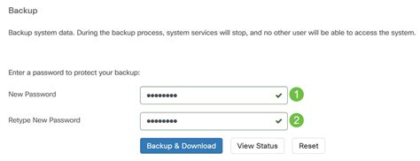 Backup And Restore Configuration Settings Using The Cisco Business Dashboard Cisco