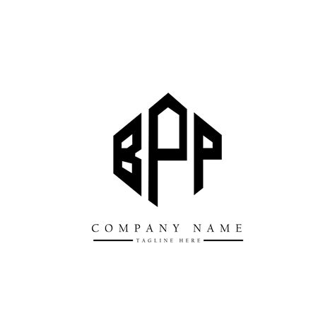 BPP Letter Logo Design With Polygon Shape BPP Polygon And Cube Shape Logo Design BPP Hexagon