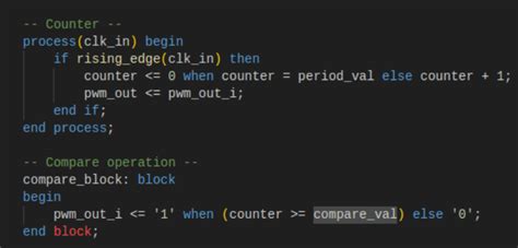 Which Simple Pwm Implementation Is Better And Why Rvhdl