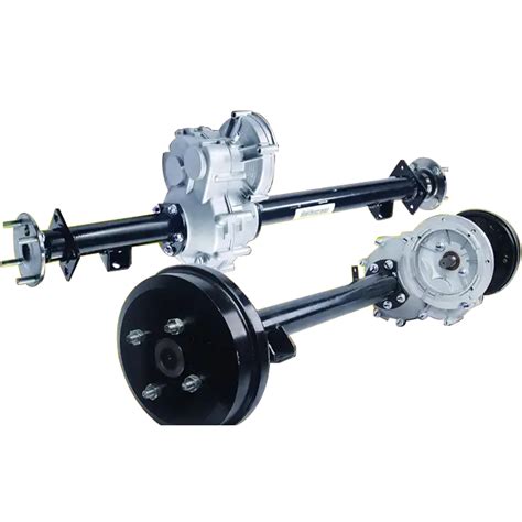 High Efficiency Rear Rigid Differential Axle For Electric Vehicles 2