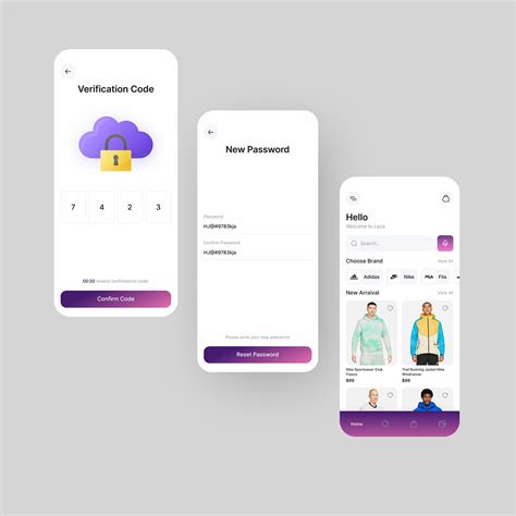 E Commerce App UI On Behance