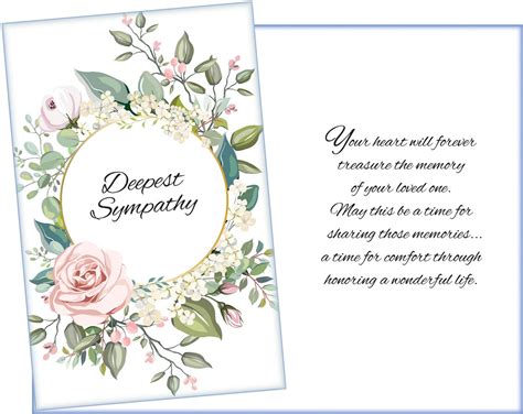 Deepest Sympathy Card Blue Bird Cards